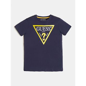 Guess T-Shirt L73I55 K8HM0 Dunkelblau Regular Fit