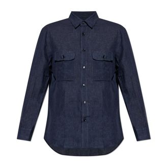 Brioni Homme, Chemises, Bleu, Taille: XL Casual Chemises