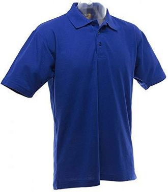 Ultimate Clothing Collection UCC 50/50 180gsm Unisex Pique Polo - Royal Blue - 4XL