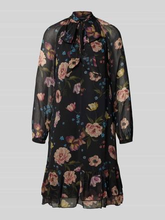 Oui Knielanges Kleid mit Schluppe