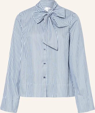 Y.A.S. Schluppenbluse blau