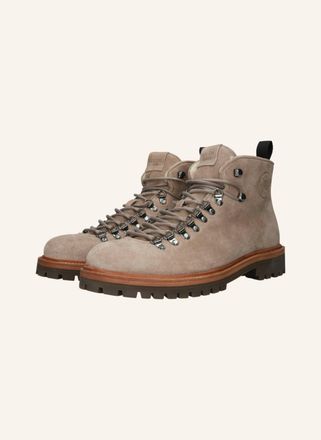 Blackstone Schn&uuml;rboots beige
