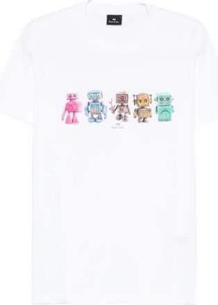 Paul Smith Homme, Tops, Blanc, Taille: 2XL T-shirts et Polos Blancs