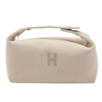 Herm&egrave;s Pre-owned Bride-a-Brac PM Canvas Pouch - - Pre-owned - Damen - Beige - ONE SIZE