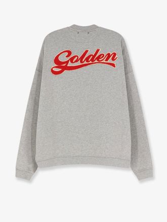 Golden Goose Unisex Sweatshirt Cotton Grey Sweatshirts Sweater
