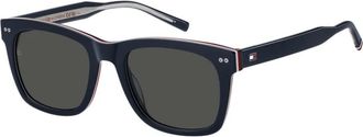 Tommy Hilfiger Homme, Accessoires, Bleu, Taille: 52 MM 2184/S Pjp(08) Lunettes de soleil