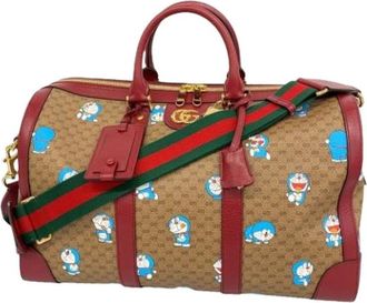 Gucci unisex, Pre-owned, Rouge, Taille: ONE Size Sac week-end en plastique Pre-owned