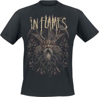 In Flames Eternal Life Homme T-Shirt Manches Courtes Noir 3XL 100% Coton Regular/Coupe Standard