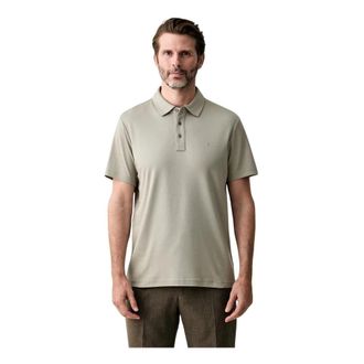 Michael Kors Besticktes Logo Baumwoll Poloshirt - - Tops - Herren - Gr&uuml;n - 2XL