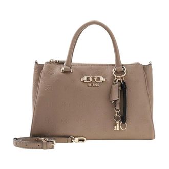 Guess Femme, Sacs, Brun, Taille: ONE Size Anise Triple Comp Satchel