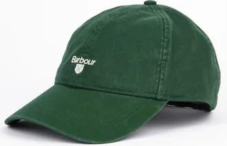Barbour Cap aus Baumwolle mit Logo-Stickerei in
