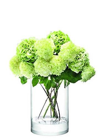 LSA International Spalte Vase/Kerzenhalter H40 x Ø30 cm klar, Farblos