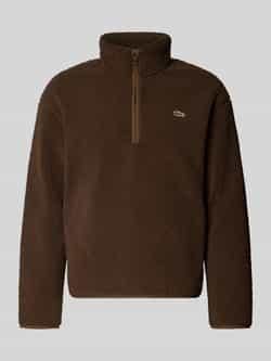 Lacoste Regular Fit Sweatshirt mit Troyer-Kragen