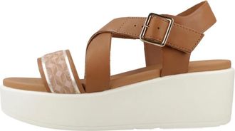 Geox Femme, Chaussures, Brun, Taille: 39 EU D Xand 2.2S Wedge Sandal
