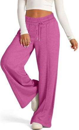 Generic Pantalons Jogging pour Femme Stretch Printemps Et Et&eacute; Longueur Pants Fluide Loisirs Respirant Streetwear D&eacute;contract&eacute;s Relax Fit Surv&ecirc;tement Mode Class