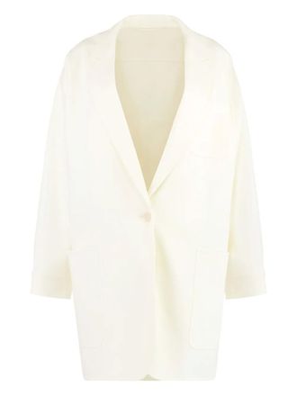 Max Mara Orlaya Blazer mit fallendem Revers - 001|White