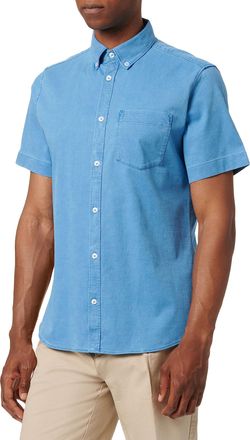 s.Oliver Hemd Kurzarm, Blau, XL