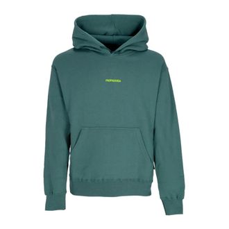 PROPAGANDA Wald Hoodie mit Rippdetails - - Sweatshirts & Hoodies - Herren - Gr&uuml;n - XL