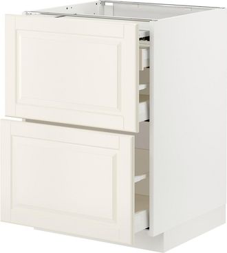 IKEA METOD / MAXIMERA Unterschr auszb Arbeitsfl/3 Schubl