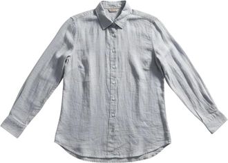 Stenstr&ouml;ms Femme, Blouses et Chemises, Gris, Taille: 38 FR Chemise en Lin Sofie