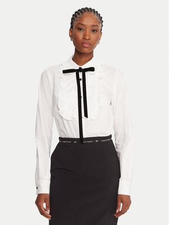 Luisa Spagnoli Hemd Luli 542457 Wei&szlig; Regular Fit