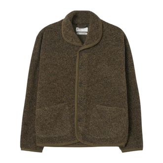 Universal Works Lancaster Jacke - - Knitwear - Herren - Braun - S