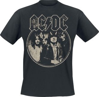 AC/DC North American Tour 1979 M&auml;nner T-Shirt schwarz 4XL 100% Baumwolle Band-Merch, Bands