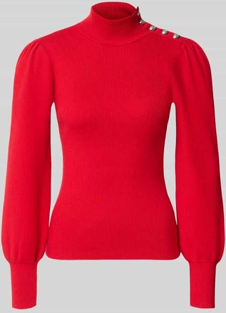 Lauren Ralph Lauren Slim Fit Turtleneck-Pullover aus Baumwoll-Modal-Mix