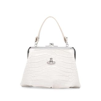 Vivienne Westwood Granny Frame Croc-effect Tote Bag