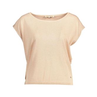 Kocca &Auml;rmelloses T-Shirt - - Tops - Damen - Beige - 2XL