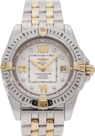 Breitling Uhr - Cockpit - Gr. unisize - in Wei&szlig; - f&uuml;r Damen