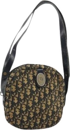 Dior Pre-owned Vintage Trotter Canvas Shoulder Bag - Femme - Pre-owned - Multicolore - Taille: ONE Size