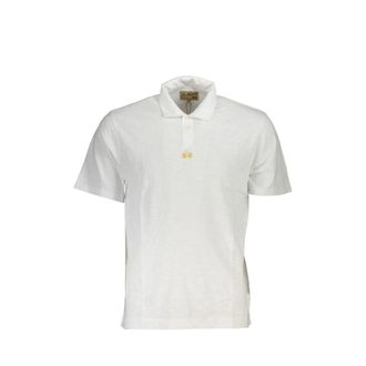 La Martina Stilvolles Besticktes Baumwoll-Poloshirt - - Tops - Herren - Wei&szlig; - L