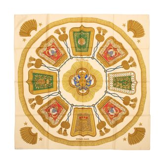 Herm&egrave;s T&uuml;cher & Schals - Scarf - Gr. unisize - in Gelb - f&uuml;r Damen