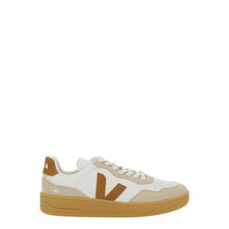 Veja Beiger Sneaker mit Seitenlogo - - Shoes - Herren - Beige - 43 EU