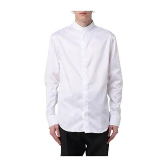 Emporio Armani 100 Camicia - - Shirts - Herren - Wei&szlig; - L