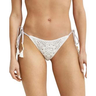 Del Maar Femme, Maillots de bain, Blanc, Taille: 40 FR Mudu Bikini Bottom