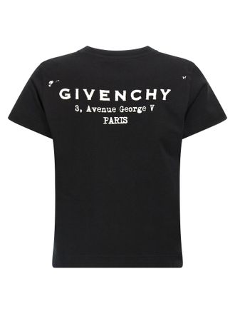 Givenchy Logo-Print T-shirt - Black