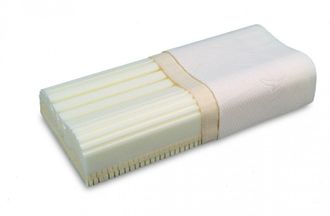 Werkmeister KV 14 - Visco/Latex-Nackenst&uuml;tzkissen - 32 x 65 x 14 cm - reagiert auf K&ouml;rperw&auml;rme - druckentlastend