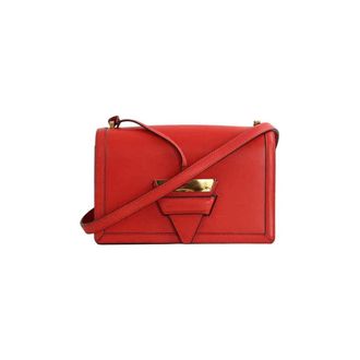 Loewe Sac &agrave; bandouli&egrave;re en cuir rouge