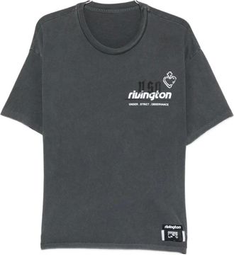 RRR123 Rrr123, Homme, Tops, Gris, Taille: L Membership USO T-shirt