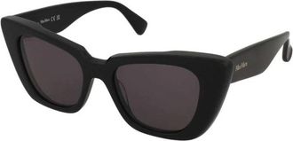 Max Mara unisex, Accessoires, Noir, Taille: 50 MM Lunettes de soleil