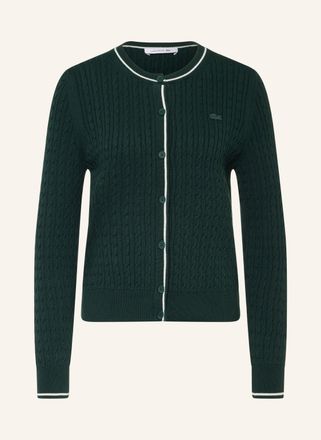 Lacoste Strickjacke gruen