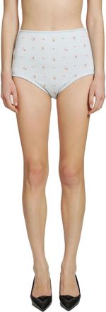 Prada Floral Print Cotton Briefs