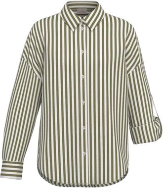 Marella Femme, Blouses et Chemises, Vert, Taille: 42 FR Chemises