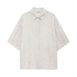 Anine Bing Coco Shirt - - Blouses & Shirts - Damen - Beige - L