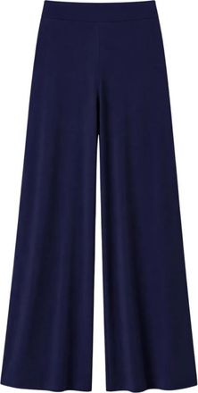 Maliparmi Maliparmi, Femme, Pantalons, Bleu, Taille: 44 FR Wide Pantalons