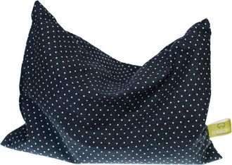 Miniblings Kirschkernkissen Erkältung 22x18cm schwarz Punkte weiß Wärme Kissen