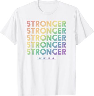 The intimate Britney Spears Stronger (Regenbogen) T-Shirt