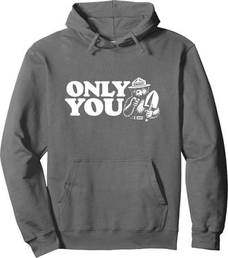 Giant Step Design Co. Only You Vintage Pointing Smokey Bear Pullover Hoodie